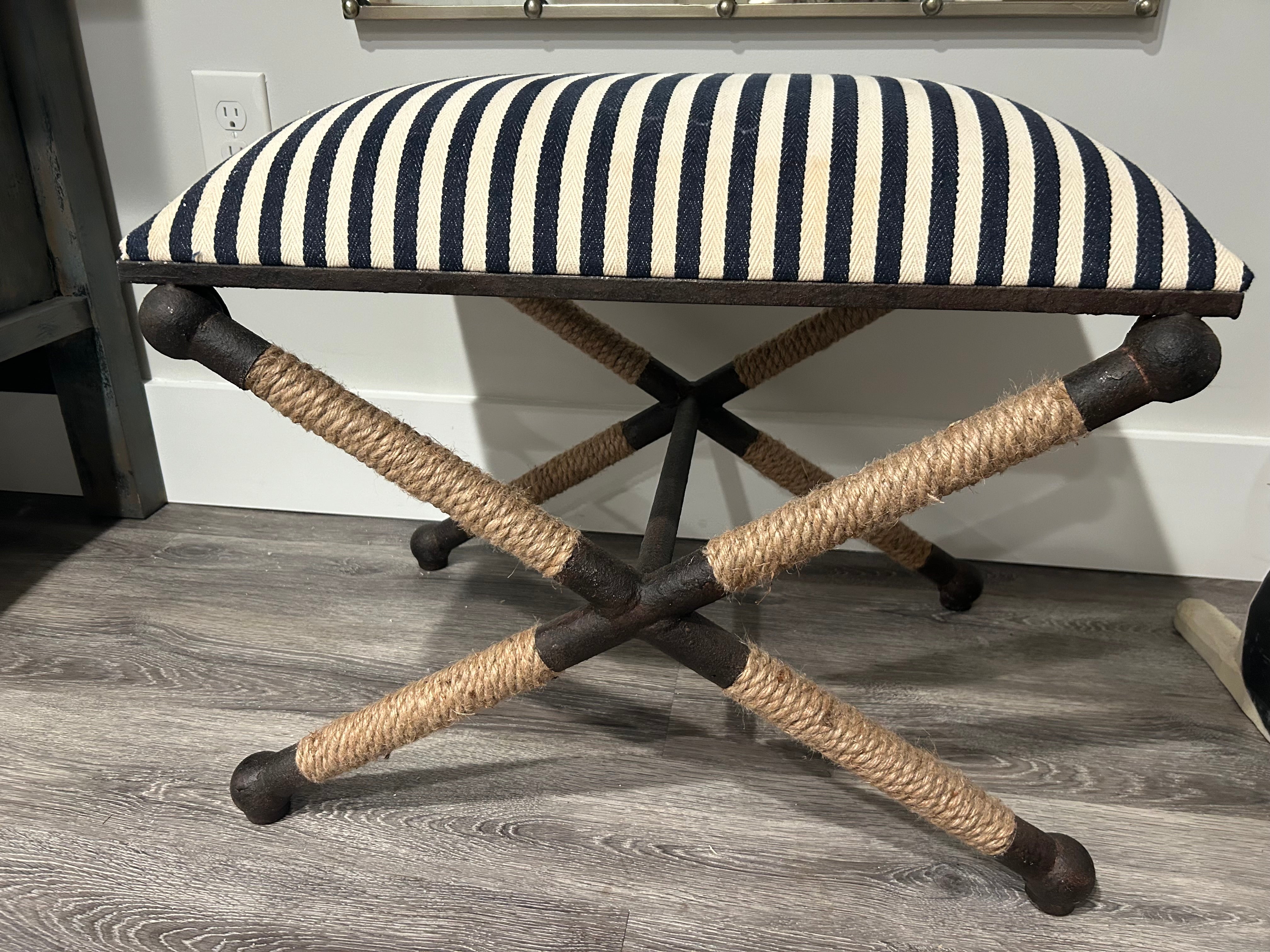 Uttermost Bench Stools (Pair) – Curated Fine Furnishings