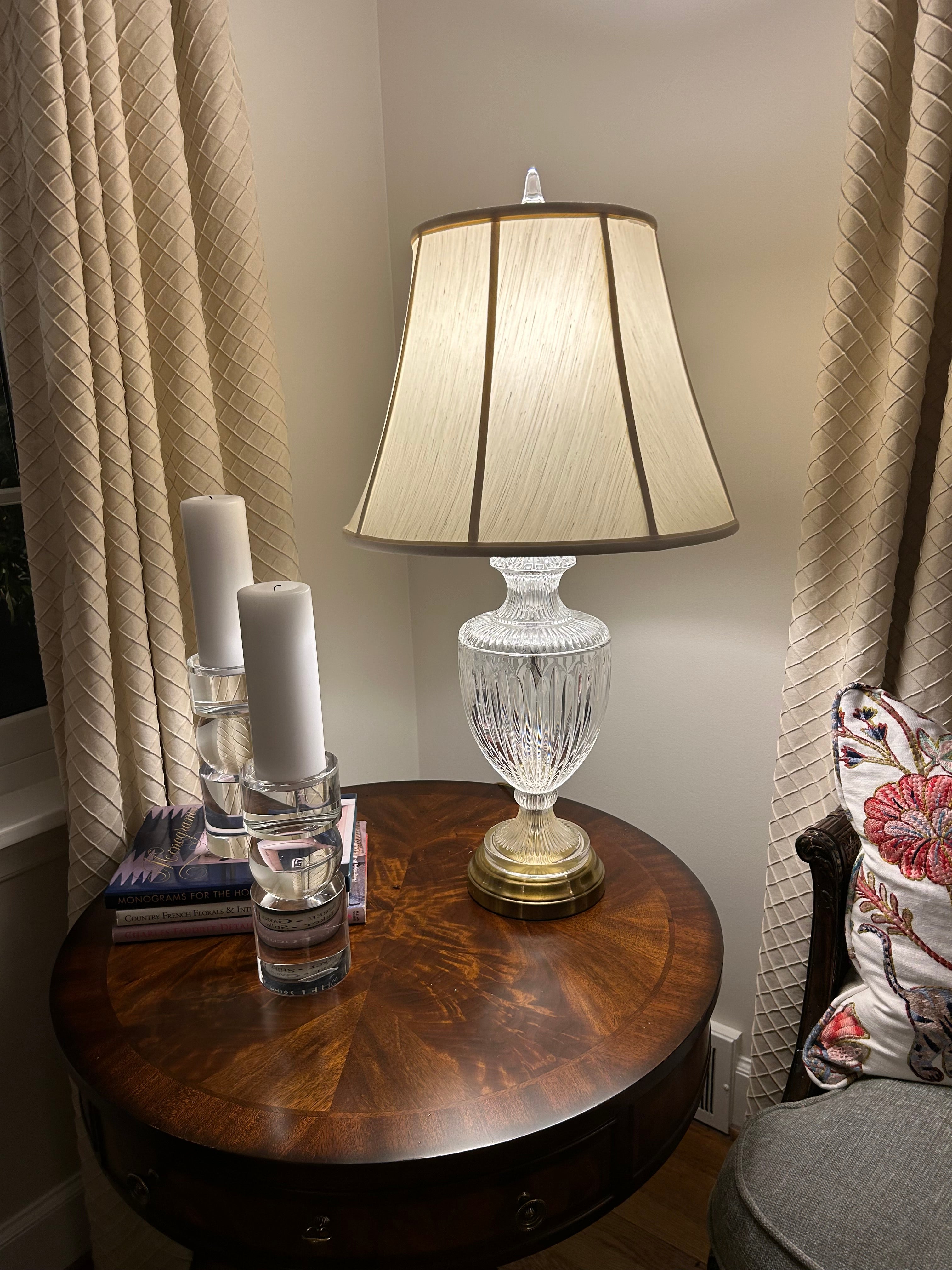 ON SALE Wildwood Crystal Lamp Round Base – Curated Fine Furnishings